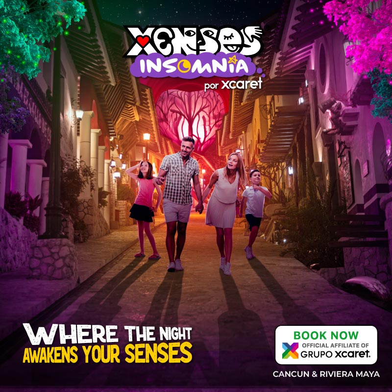 New Nighttime Sensory Experience Now Open in Playa del Carmen