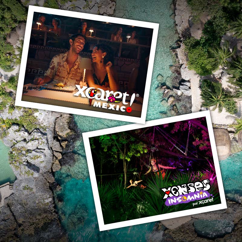 2 Parques en 1 día- Xcaret Plus + Xenses Insomnia ES - Coupmaster