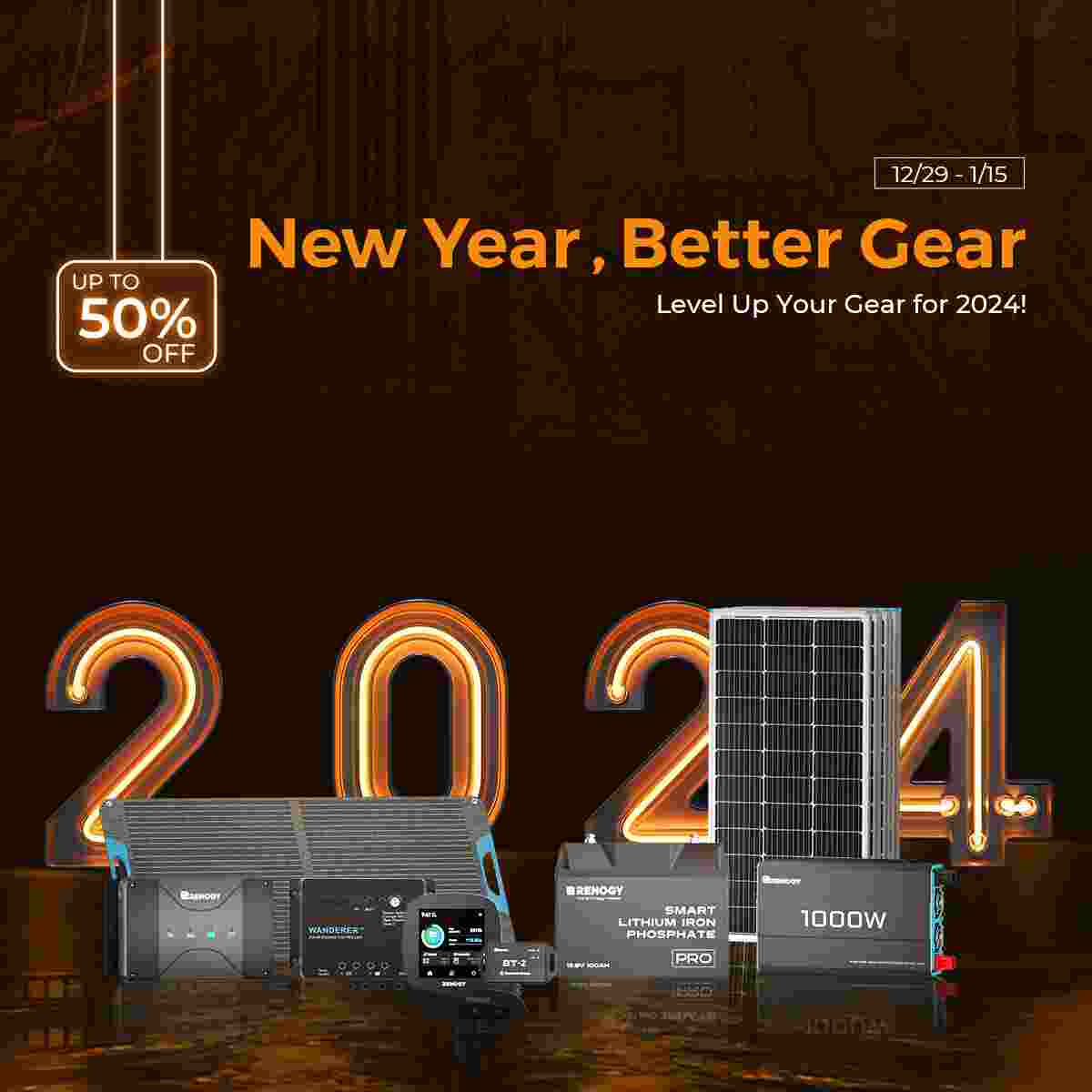 Save Big, Go Green: Explore the Renogy New Year's Sale for Sustainable ...